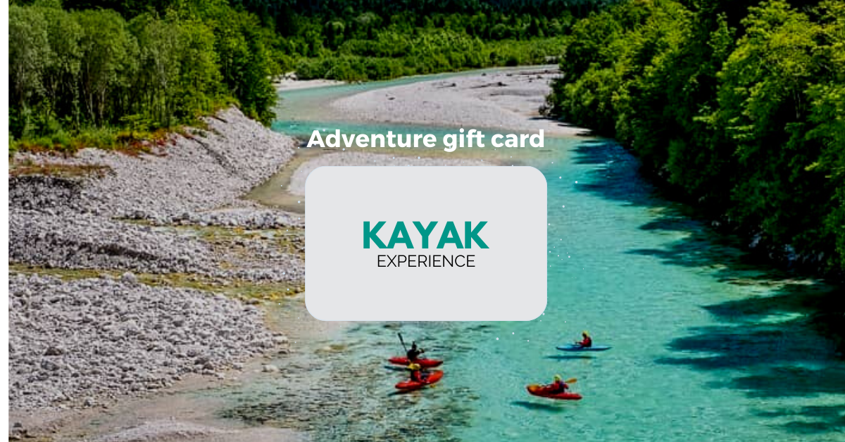 Adrenaline Present Idea: Kayaking Adventure – Kayak Soča